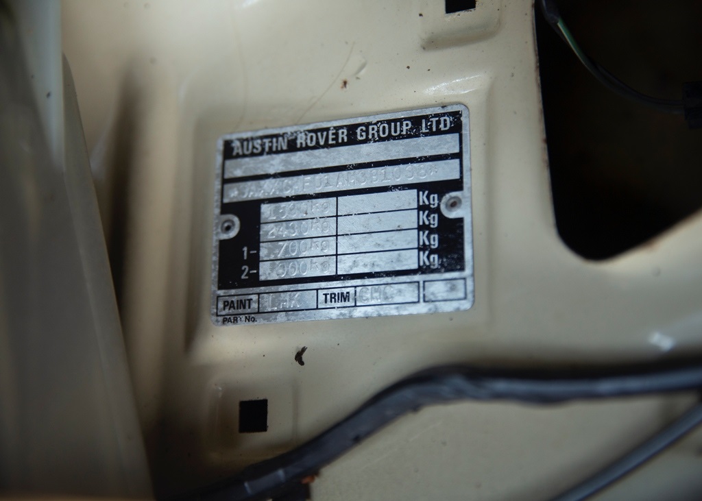 Lot 268 - 1986 Austin Rover Maestro 500L Countryman