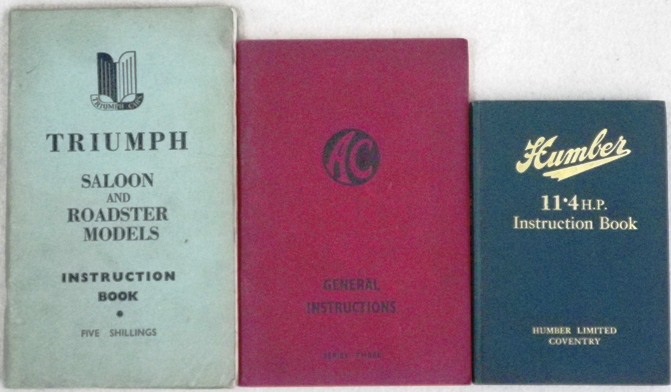 Lot 42 - Five vehicle books
