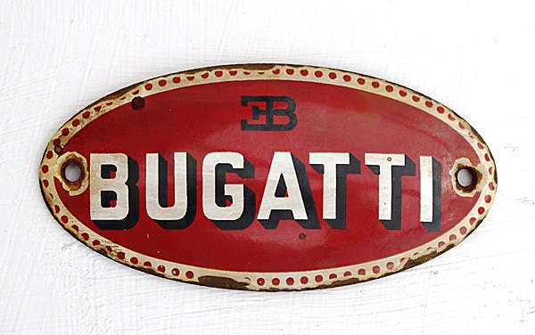 Lot 18 - Bugatti door plaque