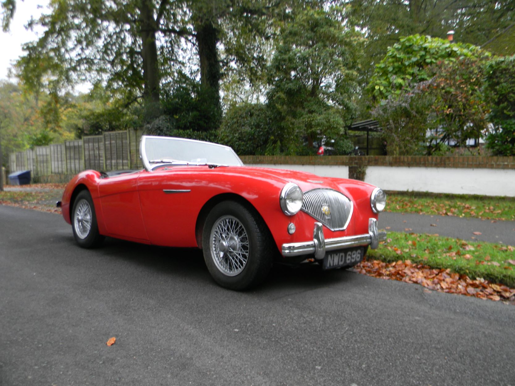 Lot 212 - 1953 Austin Healey 100/4 BN1 (upgraded to M-