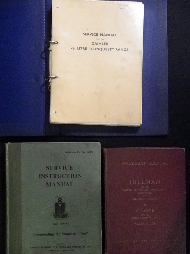 Lot 5 - Service and workshop manuals