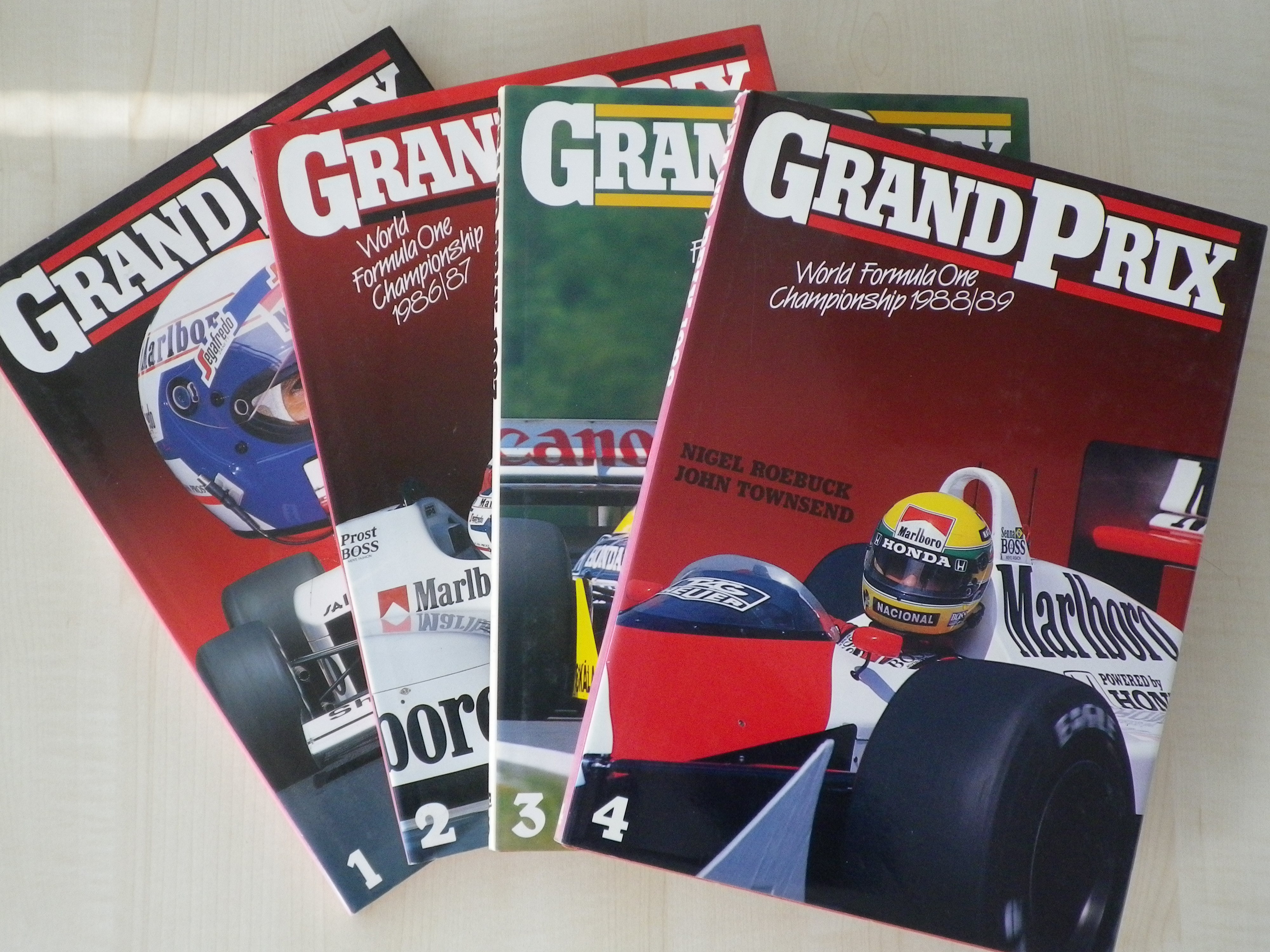 Lot 5 - Eight motor sport books