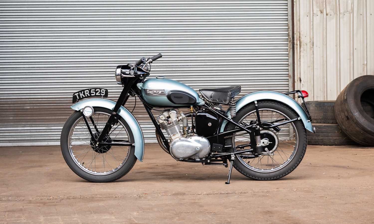 Lot 126 - 1954 Triumph Tiger Cub 200cc
