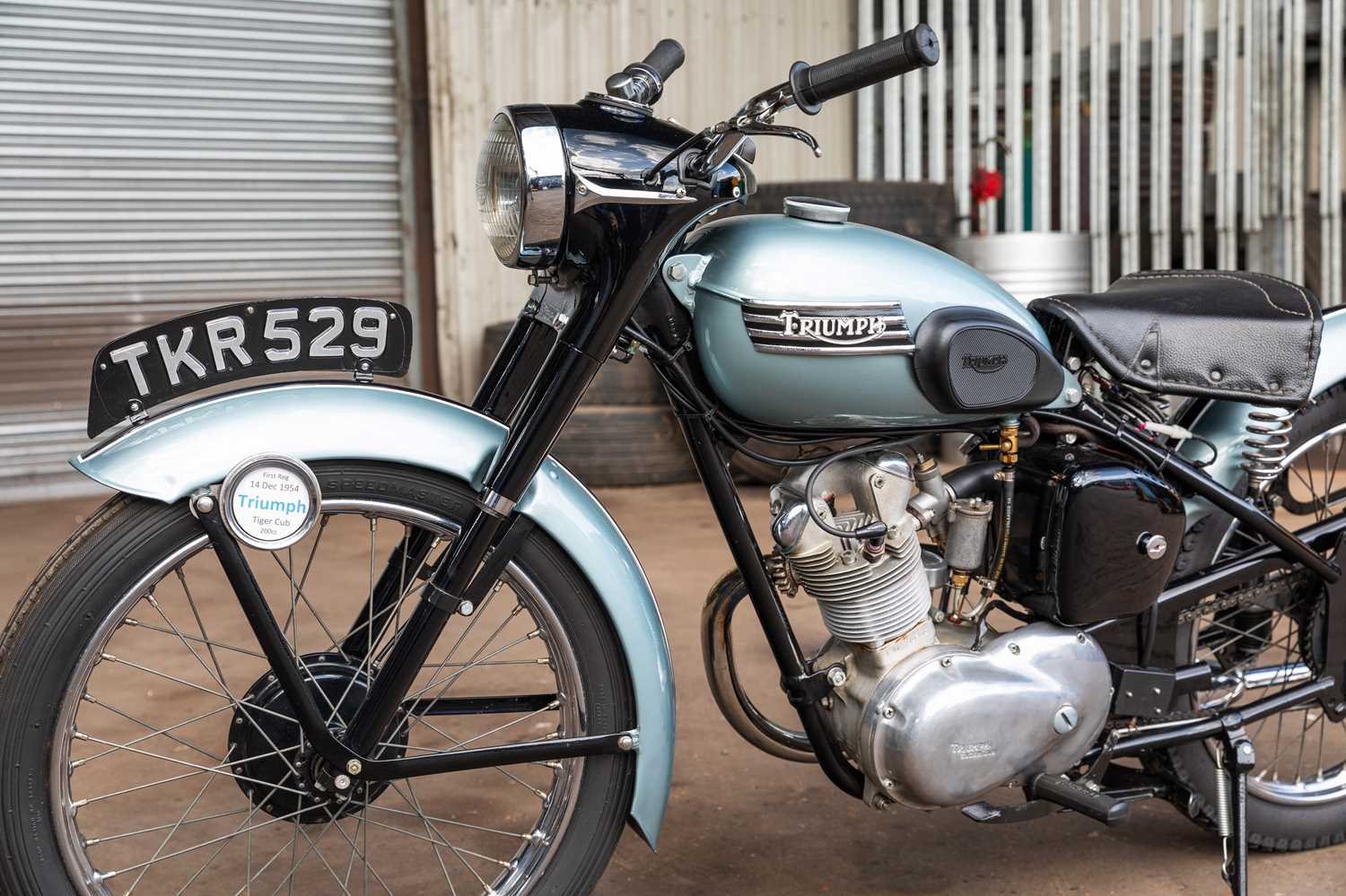 Lot 126 - 1954 Triumph Tiger Cub 200cc