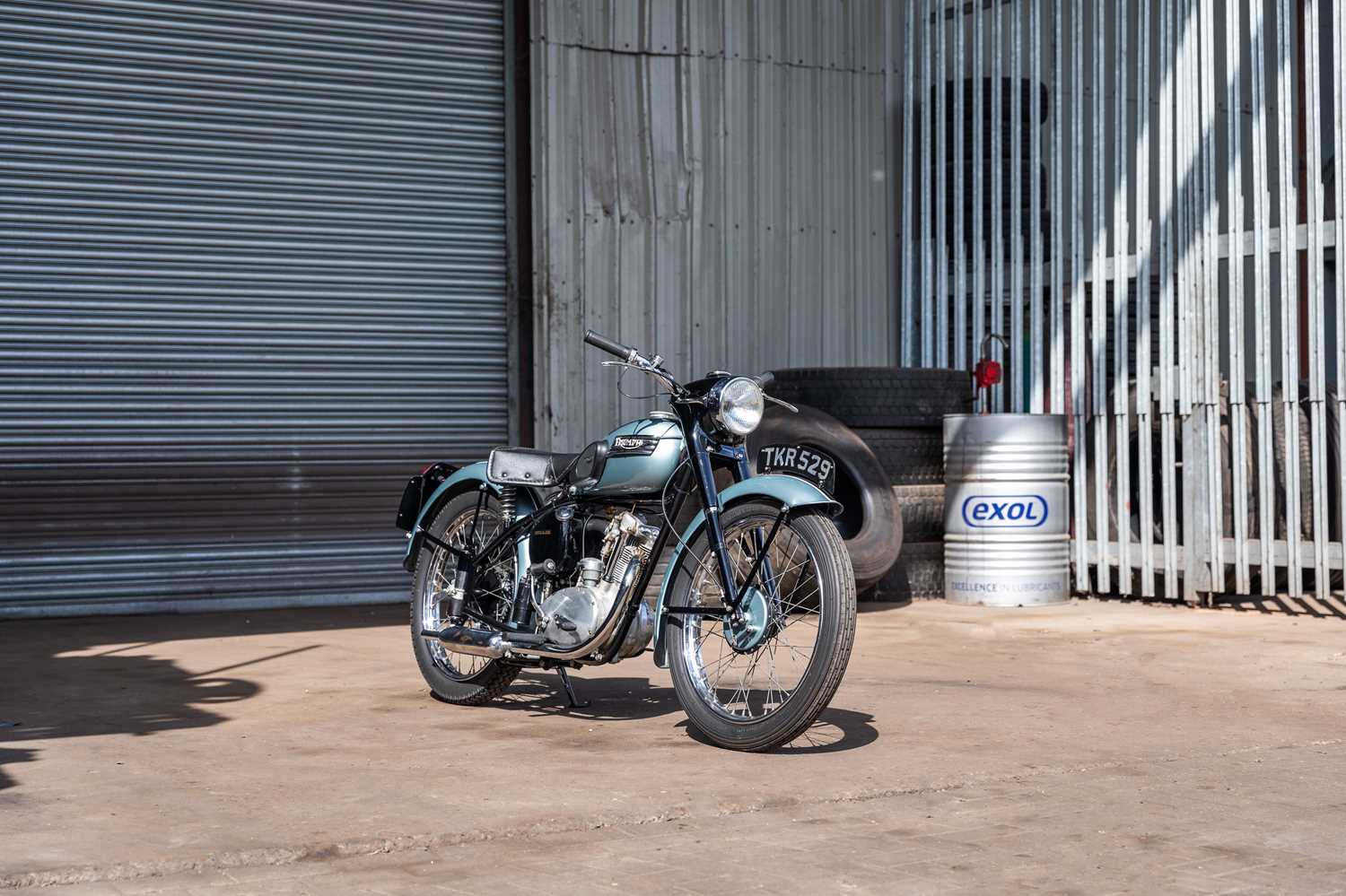 Lot 126 - 1954 Triumph Tiger Cub 200cc