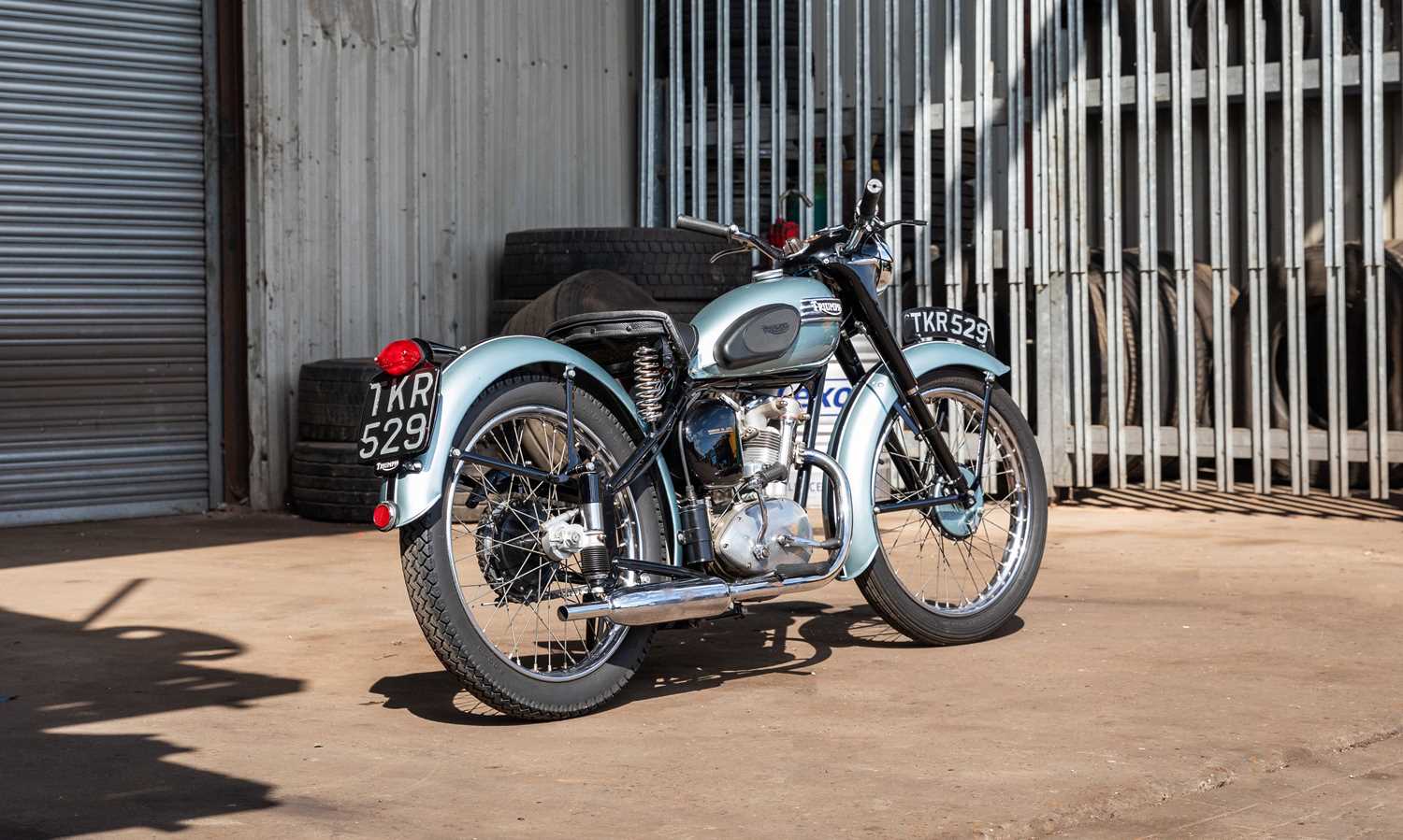 Lot 126 - 1954 Triumph Tiger Cub 200cc