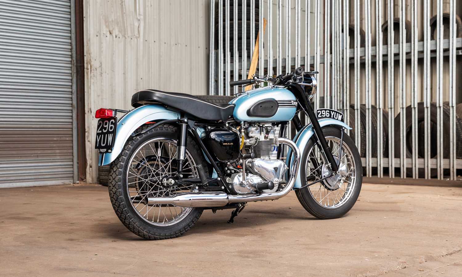 Lot 127 - 1956 Triumph Tiger 100