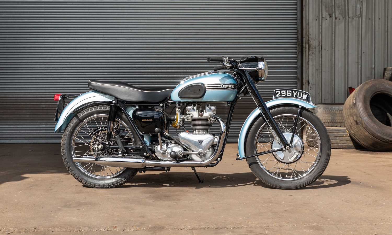 Lot 127 - 1956 Triumph Tiger 100