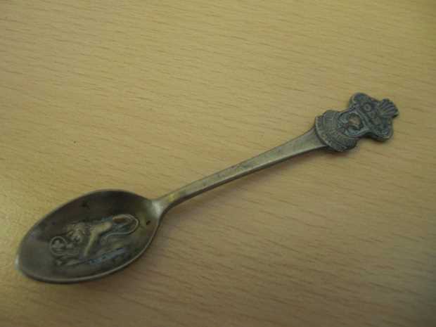 Lot 49 - Advertising Coffee Spoon for Rolex driver's